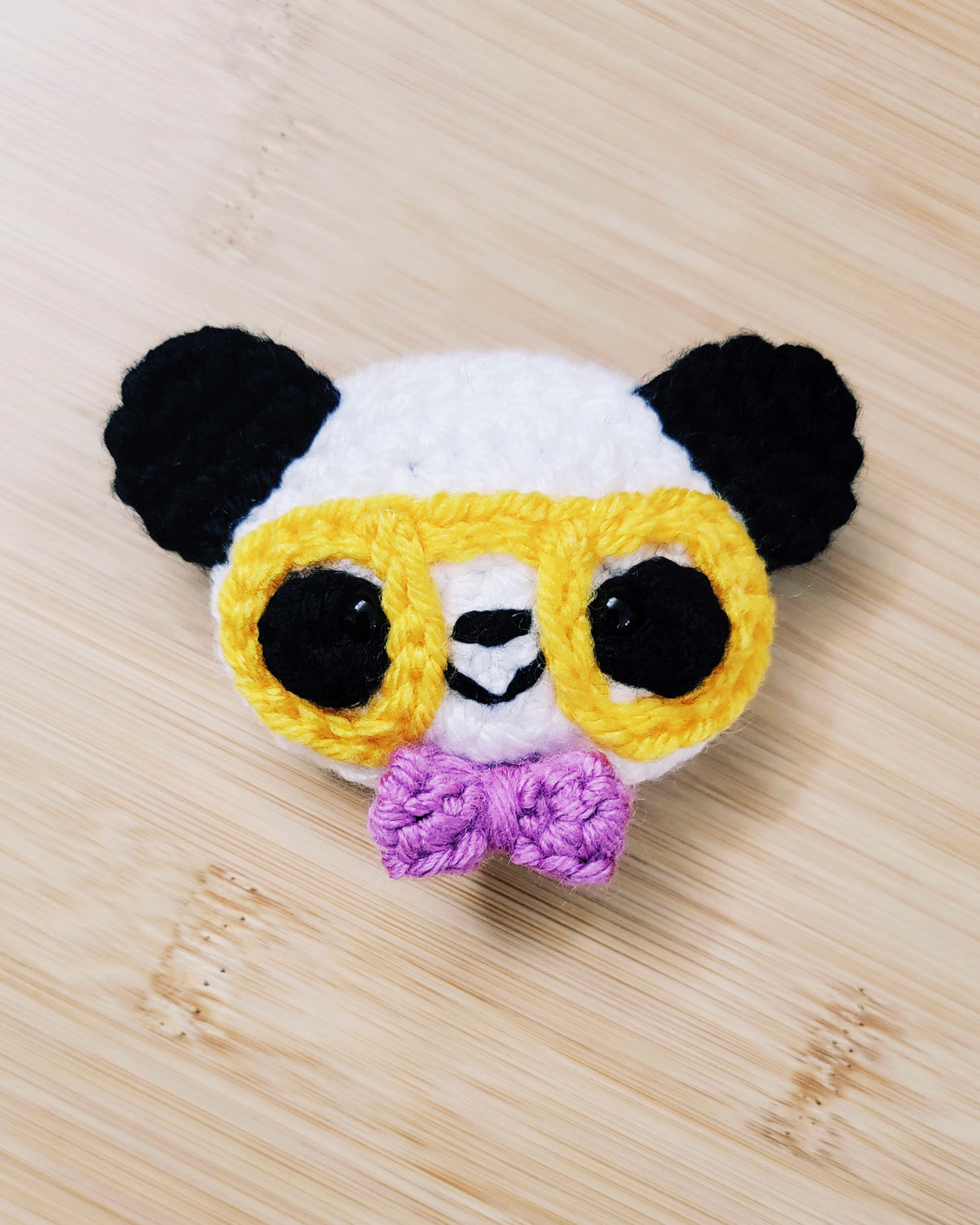 Sweet Crochet Panda Pins – HELLOhappy
