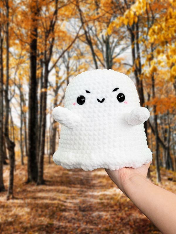 Reversible Ghost Plushie - Sample Sale – HELLOhappy